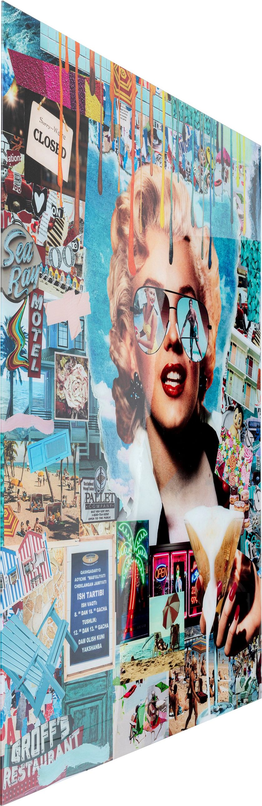 HOLIDAY IN THE 60s 玻璃上打印 By KARE Design