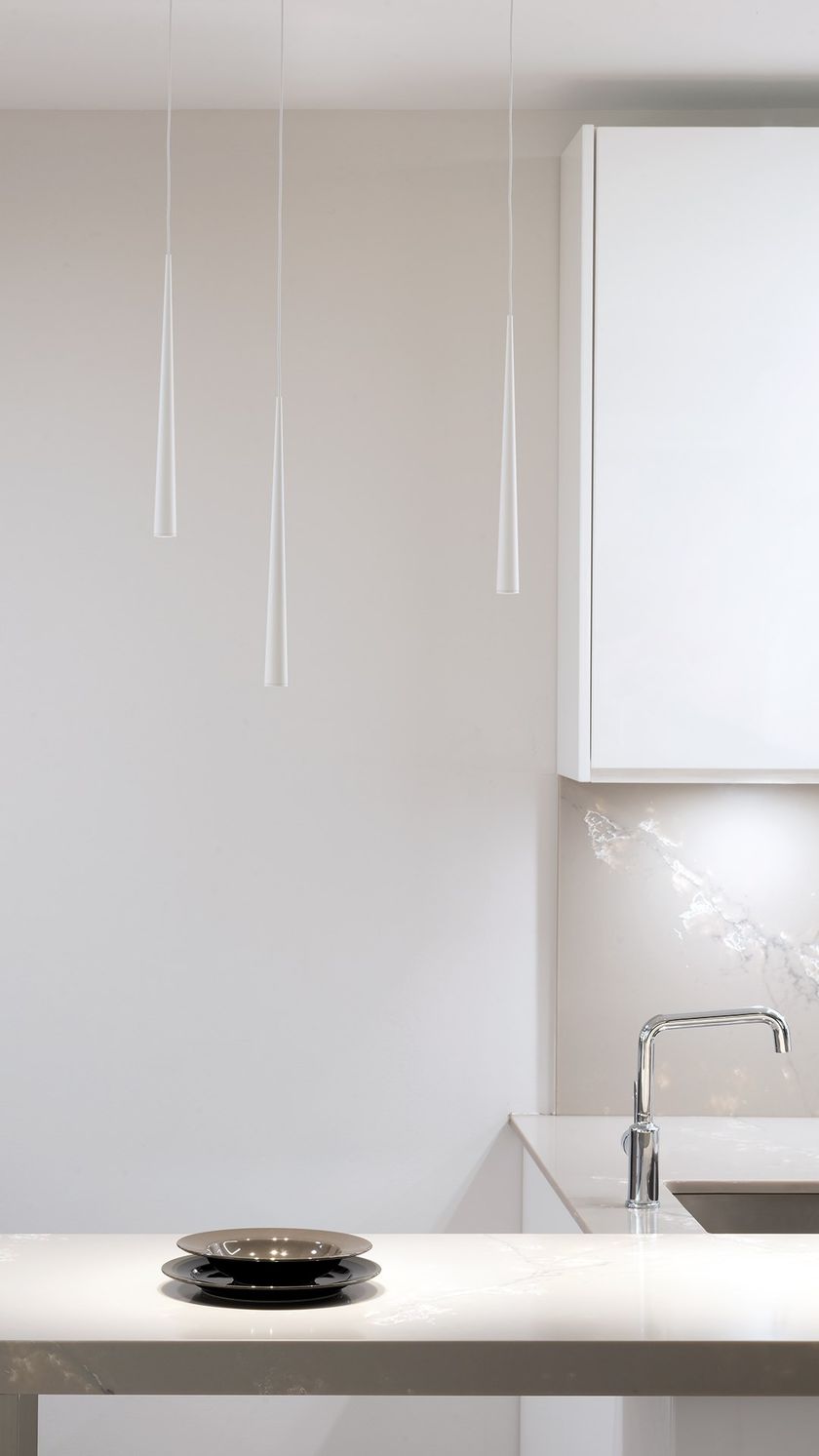 LED aluminium pendant lamp HOLLY By Arkoslight design Rubén Saldaña