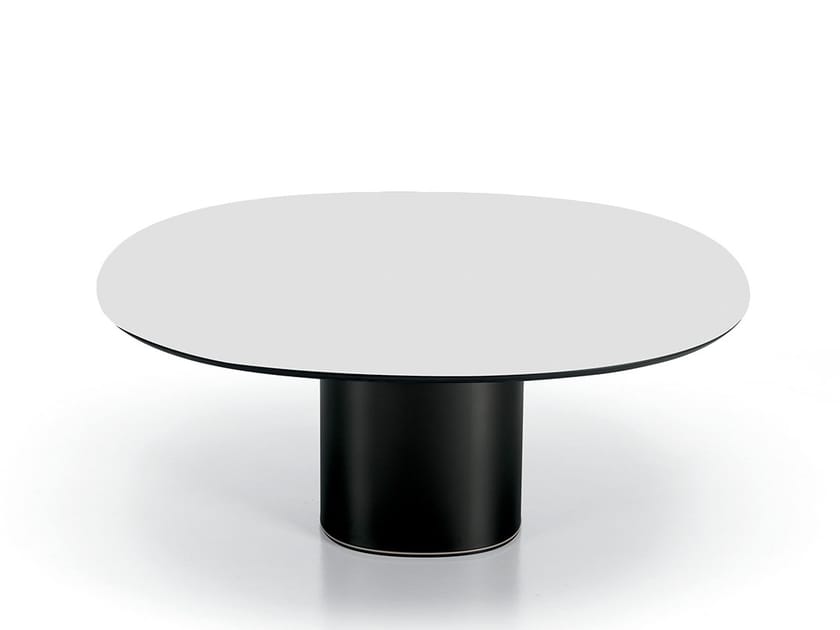 HOLO PILLAR | Oval table Holo Pillar Collection By Kristalia design ...