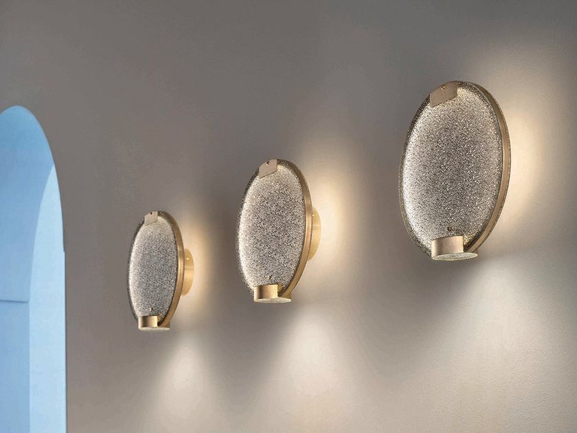 HORO A LED glass wall light By Masiero | design Pierre Gonalons