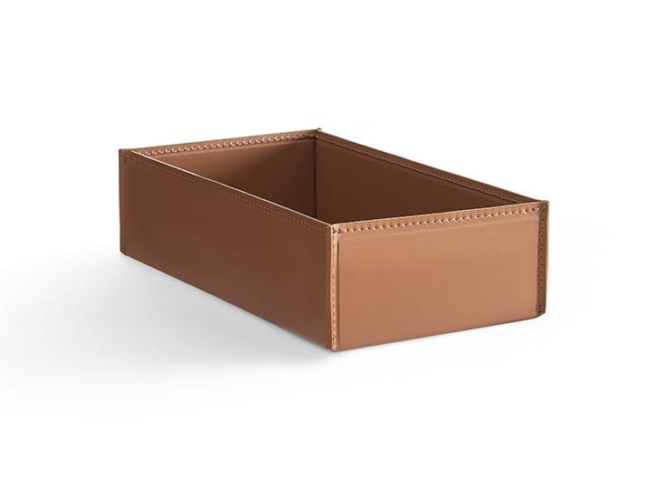 HOTELLO | Tanned leather storage box By Dema design Carlo Bimbi