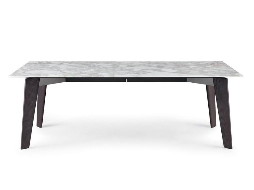 HOWARD | Mesa de mármore By Poliform design Jean-Marie Massaud