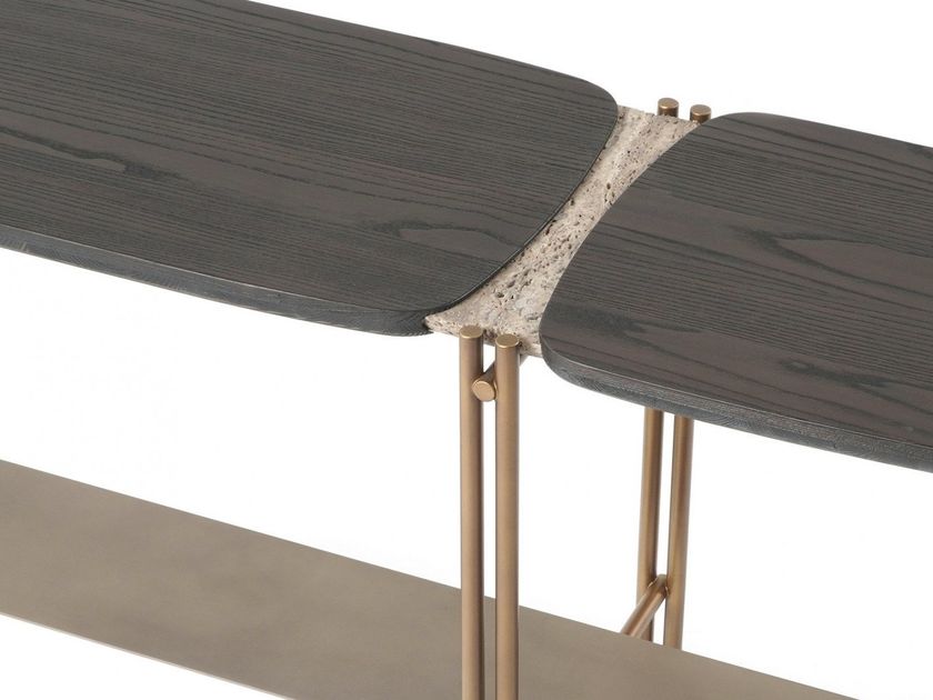 Rectangular console table HUB By ENNE design Maurizio Manzoni