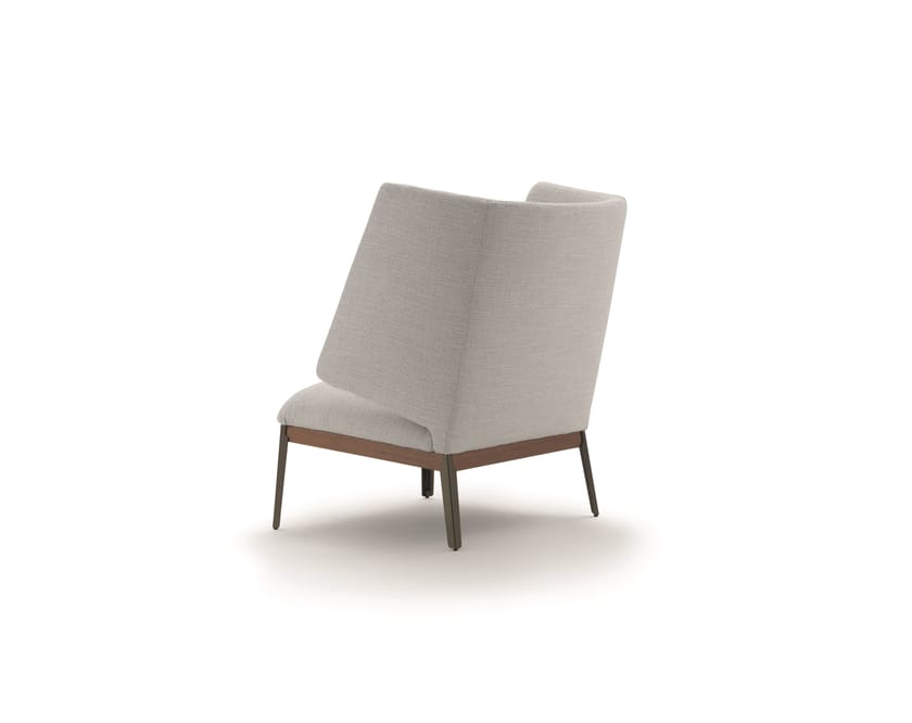 HUG HIGH Fabric armchair high-back By arflex | design Claesson Koivisto ...