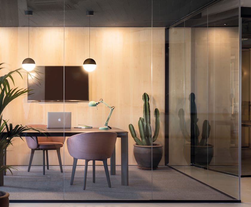 HUMA Upholstered fabric chair with armrests By EXPORMIM | design Mario Ruiz