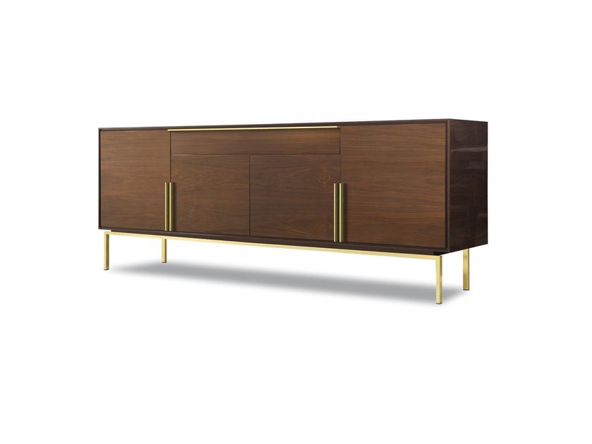 CORAL Wooden sideboard with doors and drawers By HURTADO