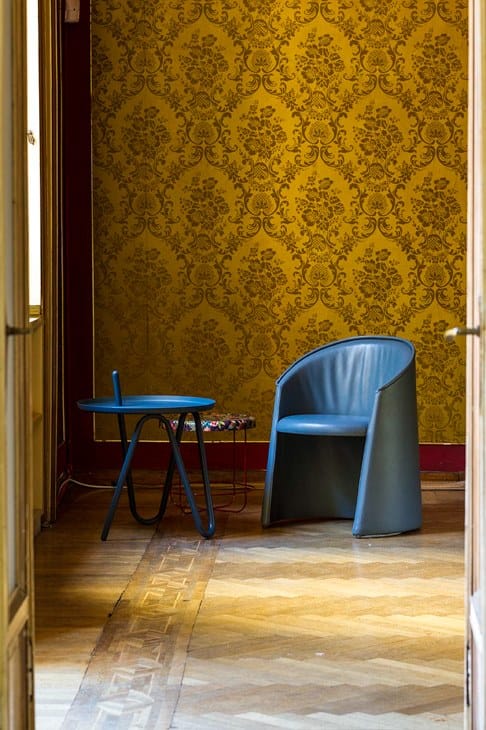 HUSK | Leather easy chair Husk Collection By Moroso design Marc Thorpe