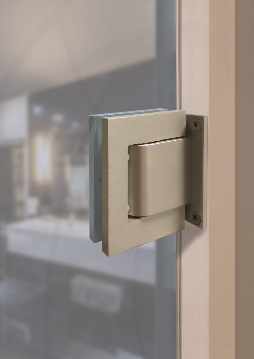 Aluminium door hinge HY-CO By GFS ITALIAN INNOVATIVE GLASS FIXING