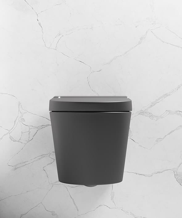 HYGEA Wall-hung rimless toilet with bidet By GALASSIA