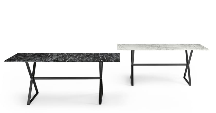 HYPE Glass or marble console table By Fiam Italia | design Studio Klass