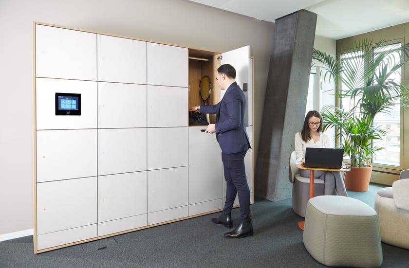 BE_HOLD SMART Office storage unit By Haworth