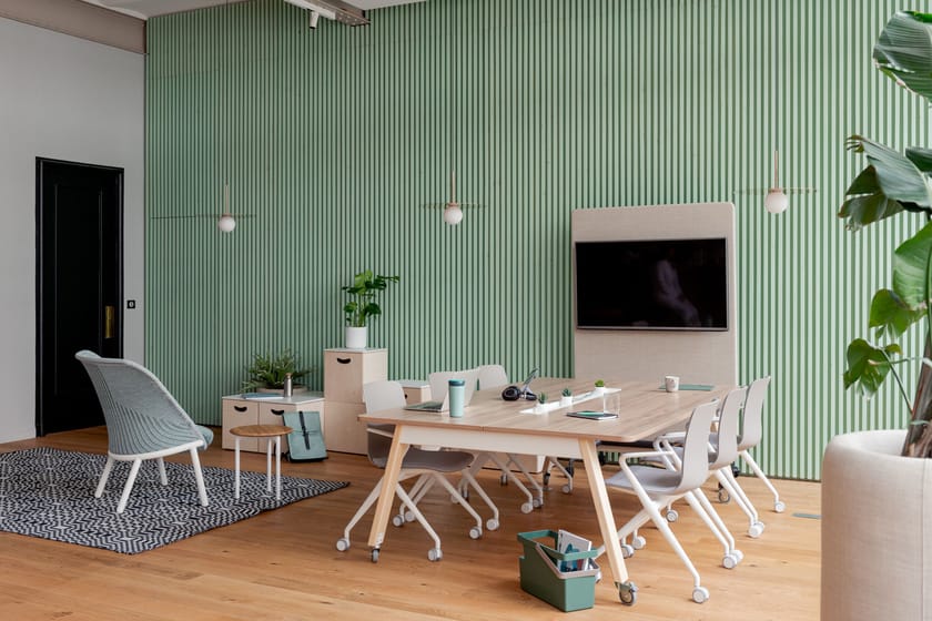 INTUITY PARK BENCH Mesa de reunión By Haworth