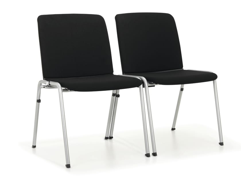 LIVELY VISITOR Upholstered fabric training chair By Haworth