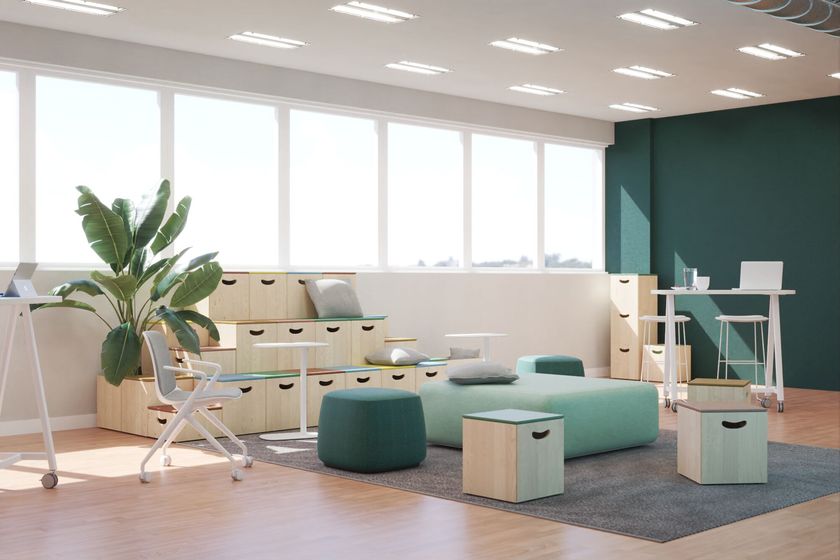 TIJO Pouf By Haworth