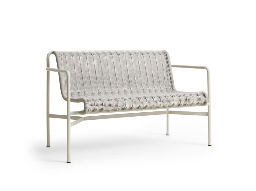 PALISSADE CORD Garden bench with back By Hay | design Ronan & Erwan ...