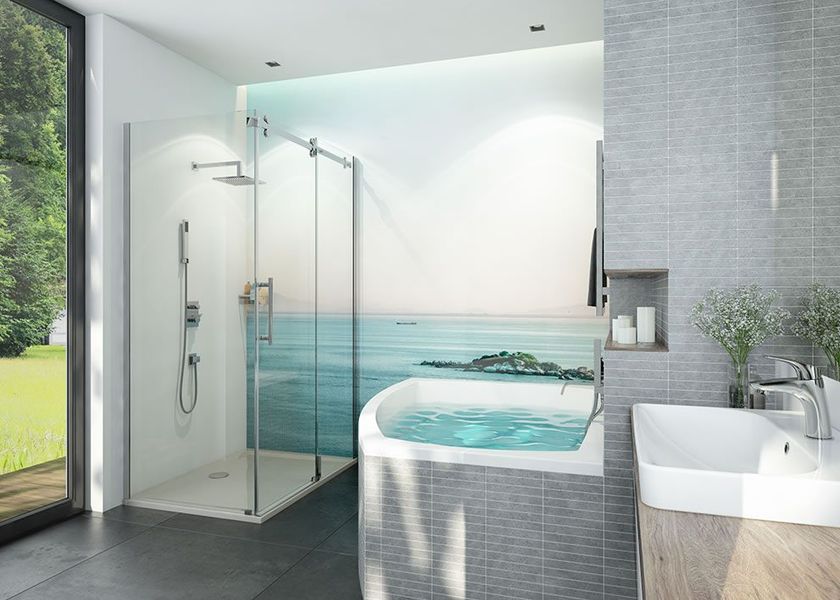 LARGO Built-in acrylic bathtub By Hoesch