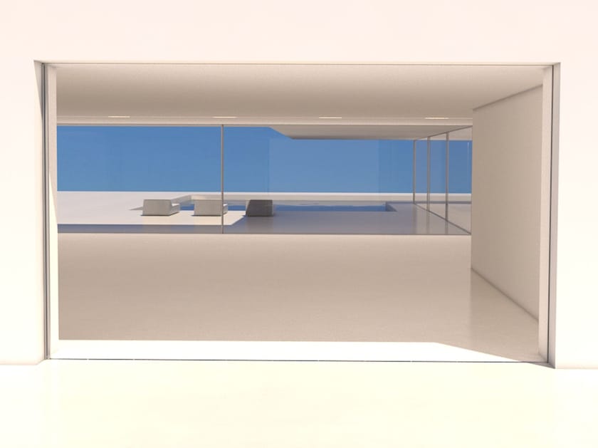 Aluminium pocket sliding window system Horizontal sliding pocket By OTIIMA