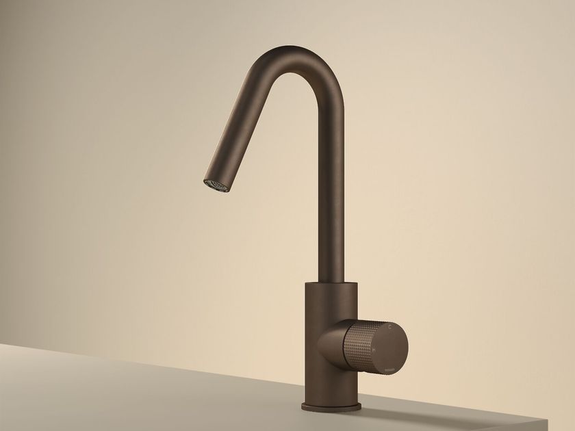 GUY GY004D Brass washbasin mixer with adjustable spout By Hotbath