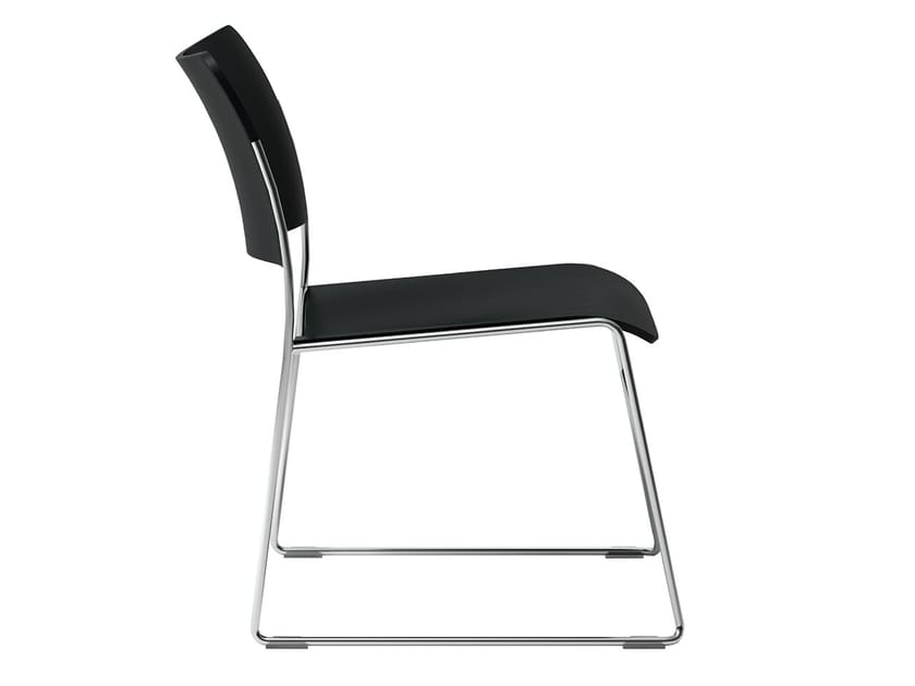 40/4 | Reception chair Stackable sled base chair By Howe | design David ...