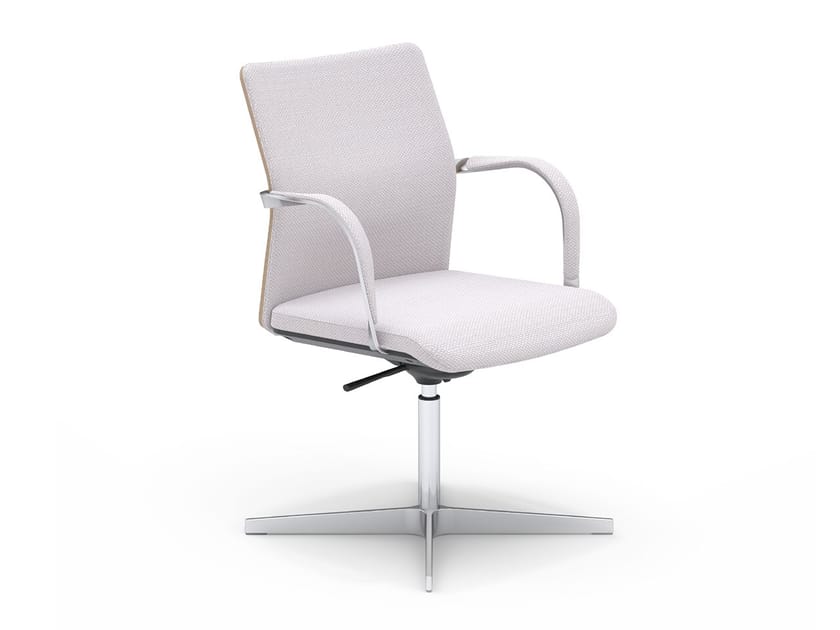 MN1 Height-adjustable conference/meeting chair with X-base By Howe ...