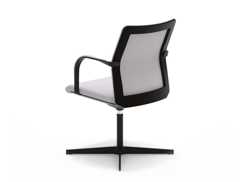MN1 Height-adjustable conference/meeting chair with X-base By Howe ...