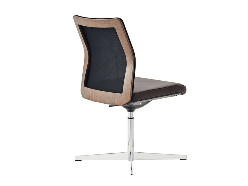MN1 Height-adjustable conference/meeting chair with X-base By Howe ...