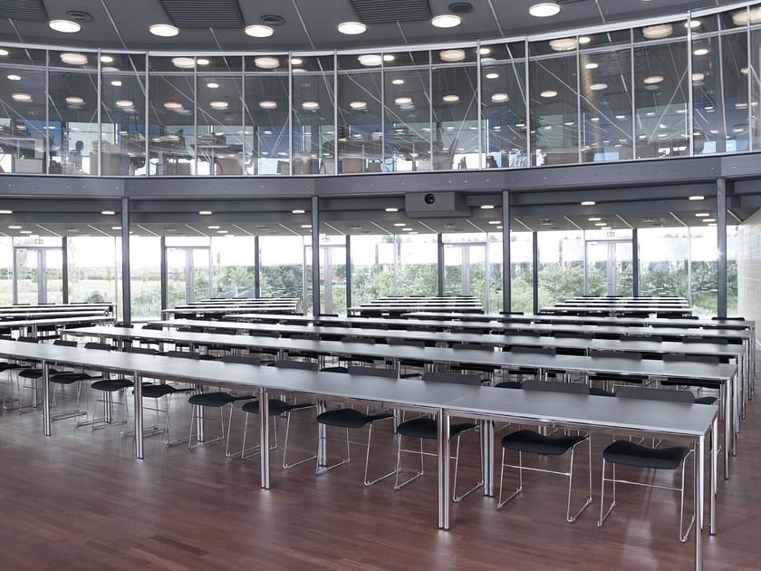 SIMPLA | Folding table Stacking folding table By Howe | design John Bollen