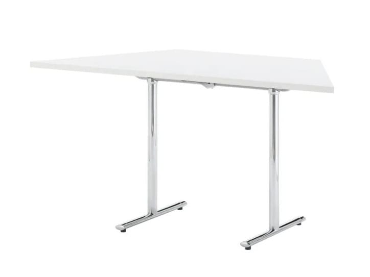 TEMPEST Trapezoid table with flip top By Howe