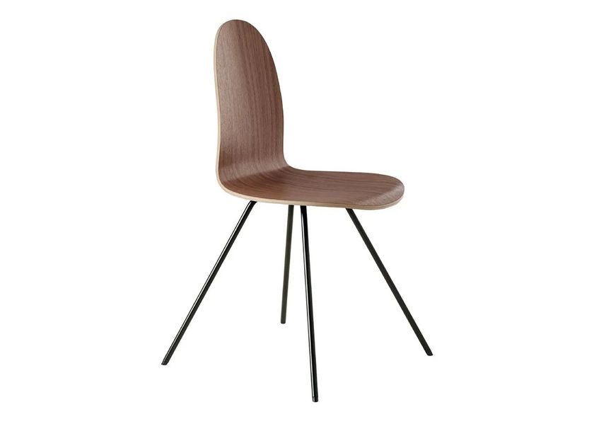 THE TONGUE Veneer chair By Howe | design Arne Jacobsen