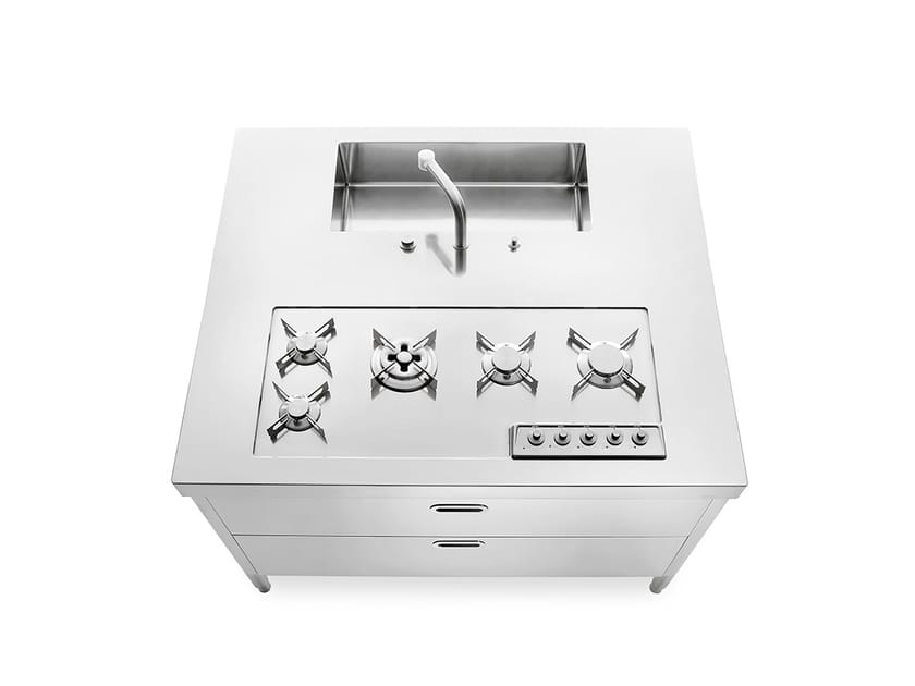 ALPES-INOX: Designer stainless steel kitchens | Archiproducts