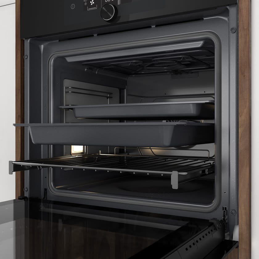 Built-in touch screen oven Class A+ I-TURN - HWO60SM5F5BH Series 4 ...