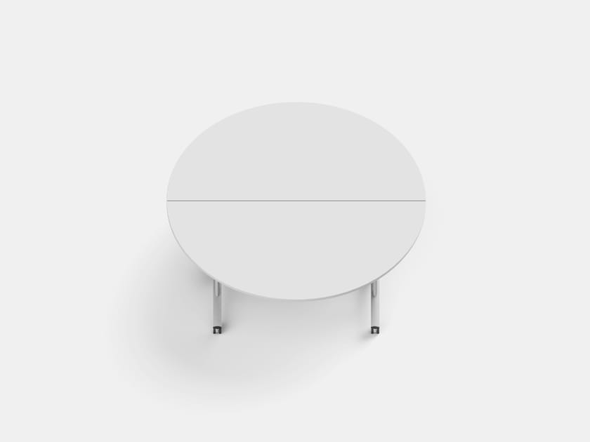 ARCHIMEDE AC Drop-leaf meeting table with castors By IBEBI | design ...