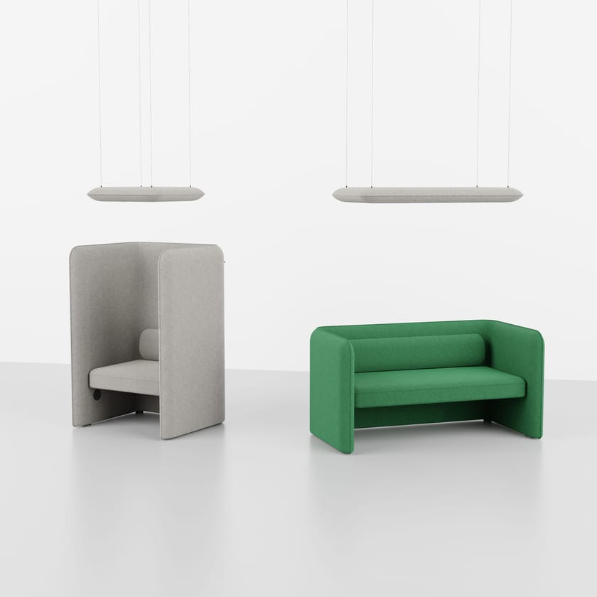 KUMO CLOUD Fabric hanging acoustic panel By IBEBI