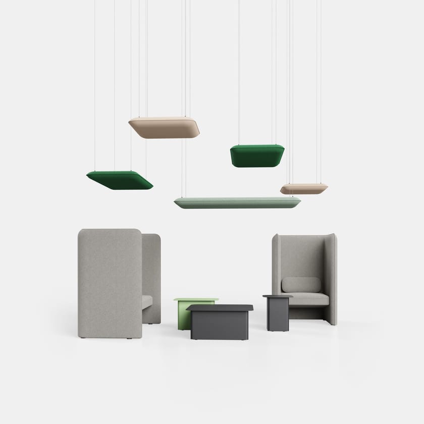 KUMO DA High-back double armchair By IBEBI