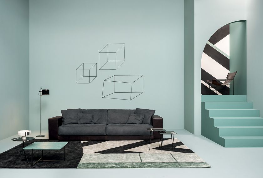 ICARO STONE | Square coffee table Square marble coffee table By BAXTER