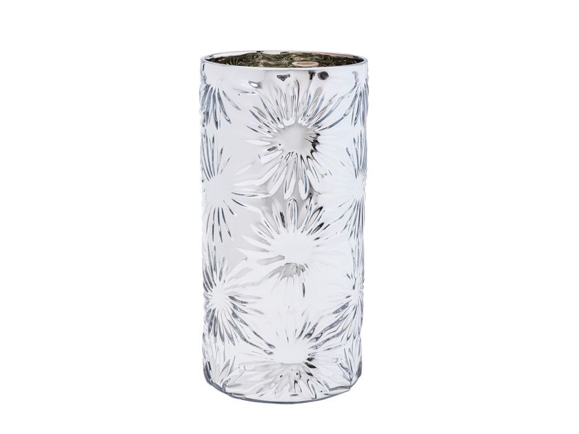 Glass vase ICE FLOWER 31CM By KARE Design