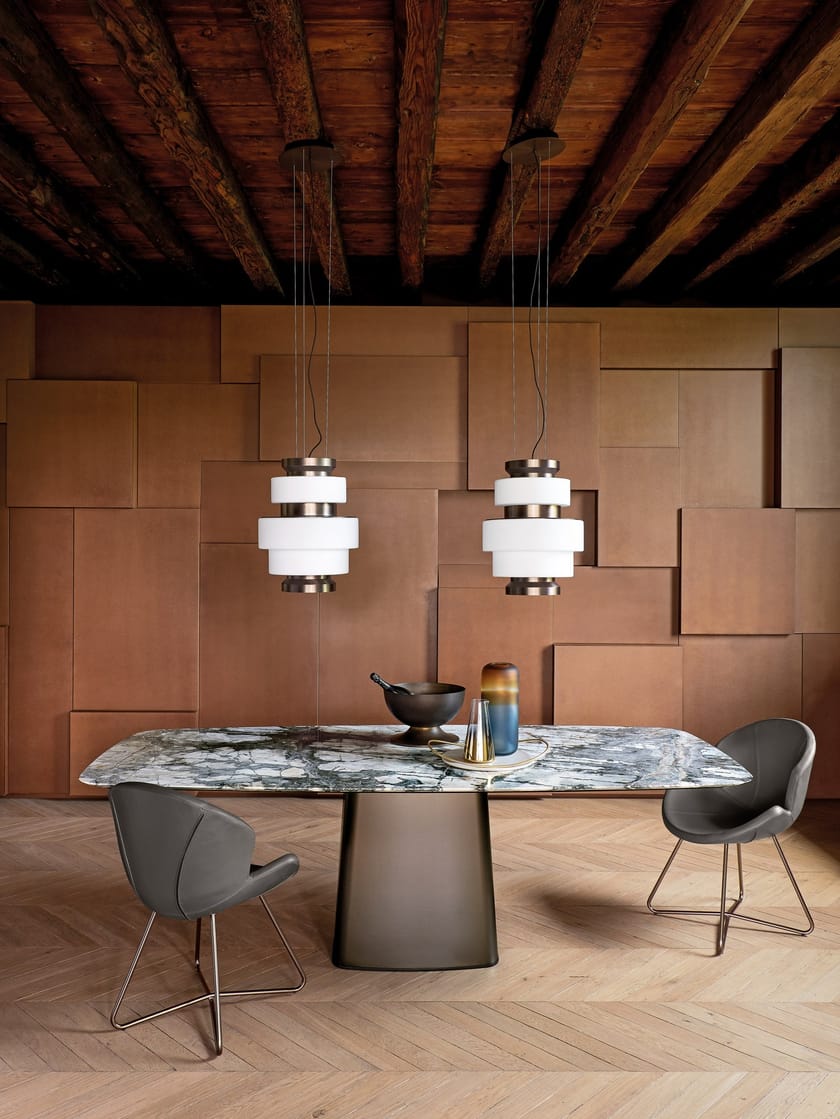 ICON Rectangular marble table By Arketipo | design Mauro Lipparini