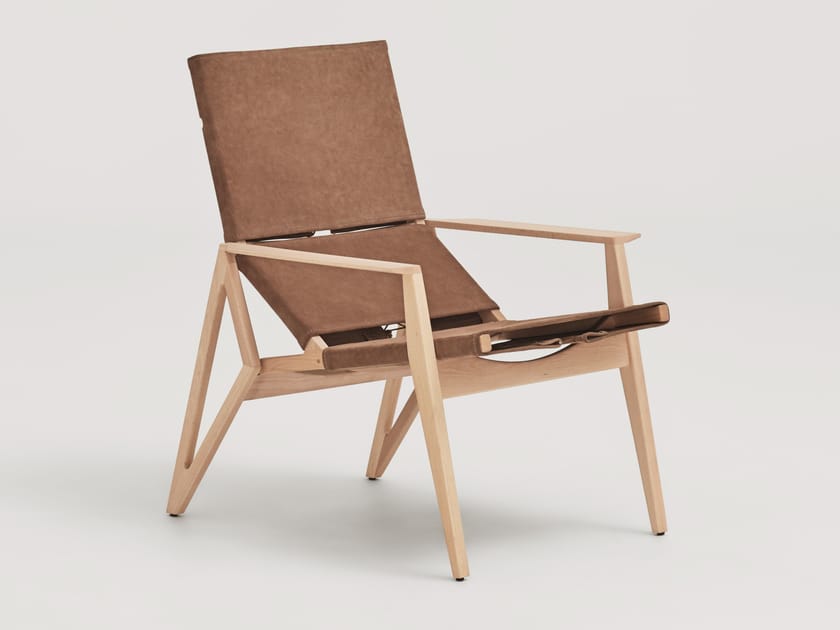 Poltrona in pelle con braccioli ICONICA 245P By Capdell design Gabriel ...