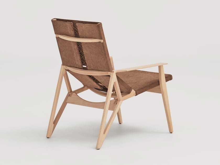 Poltrona in pelle con braccioli ICONICA 245P By Capdell design Gabriel ...