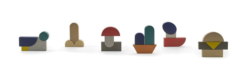 Wooden decorative object ICONS By Sancal design GECKELER MICHELS