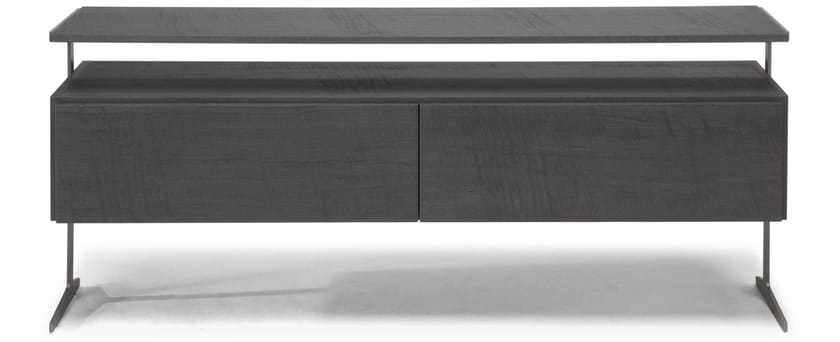 IDO Wooden sideboard with flap doors By Natuzzi Italia | design Mauro ...