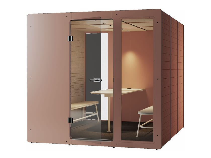 CHATPOD 1200 BENCH Cabine de escritório By IMPACT ACOUSTIC® | design ...