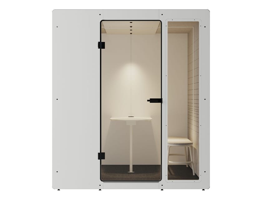 CHATPOD 700 BENCH Office booth By IMPACT ACOUSTIC® | design Jeffrey Ibañez