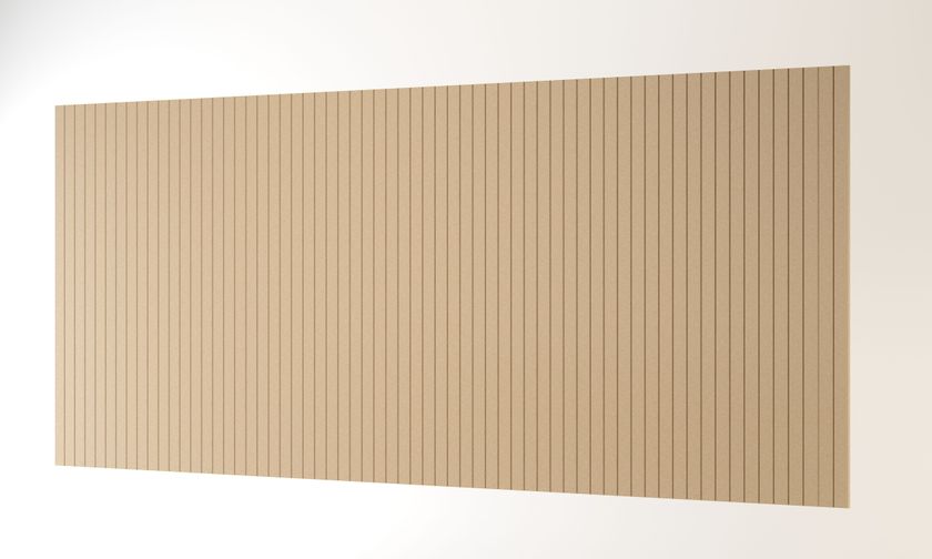 VERTIGO WIDE Recycled plastic Acoustic panel By IMPACT ACOUSTIC®