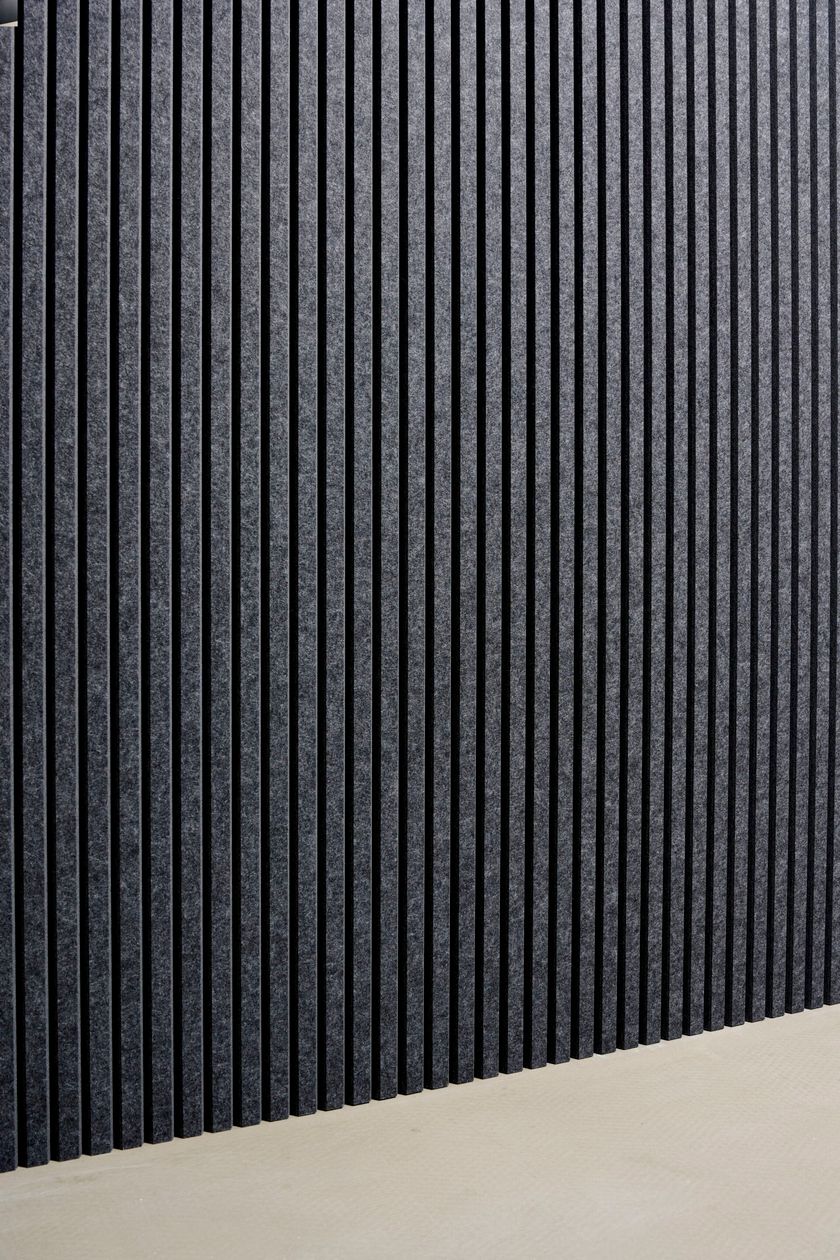 VERTIGO WALL COVERING Recycled plastic Acoustic panel By IMPACT ACOUSTIC®