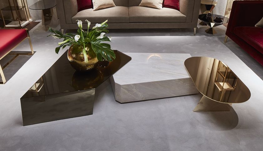 INSPIRATION Low stained glass coffee table By Paolo Castelli | design ...