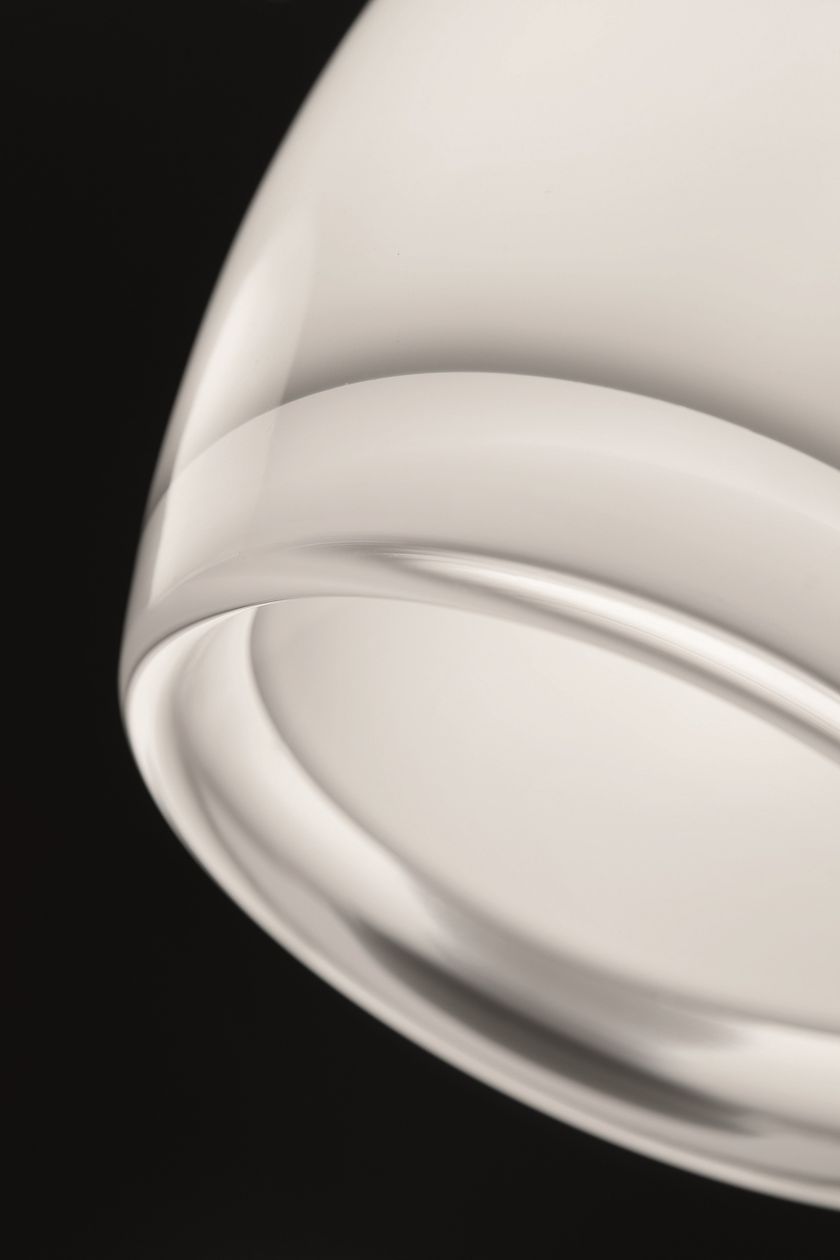 Glass pendant lamp IMPLODE SP 38 By Vetreria Vistosi design Gregorio Spini