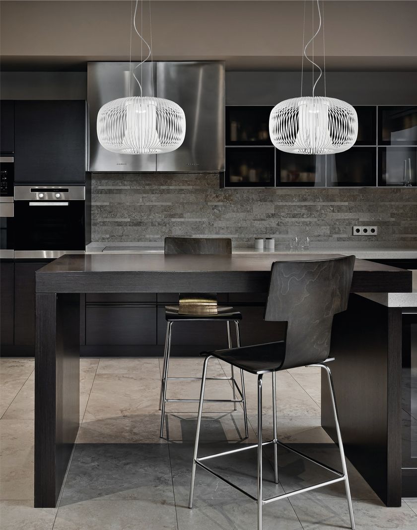 IMPOSSIBLE C | Pendant lamp Adjustable painted metal pendant lamp By ...