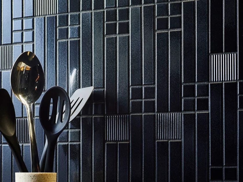 BIYUSAI BLACK Wall tiles By INAX