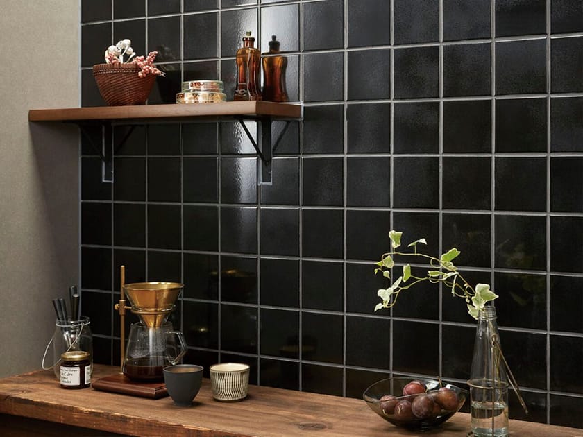 BIYUSAI BLACK Wall tiles By INAX